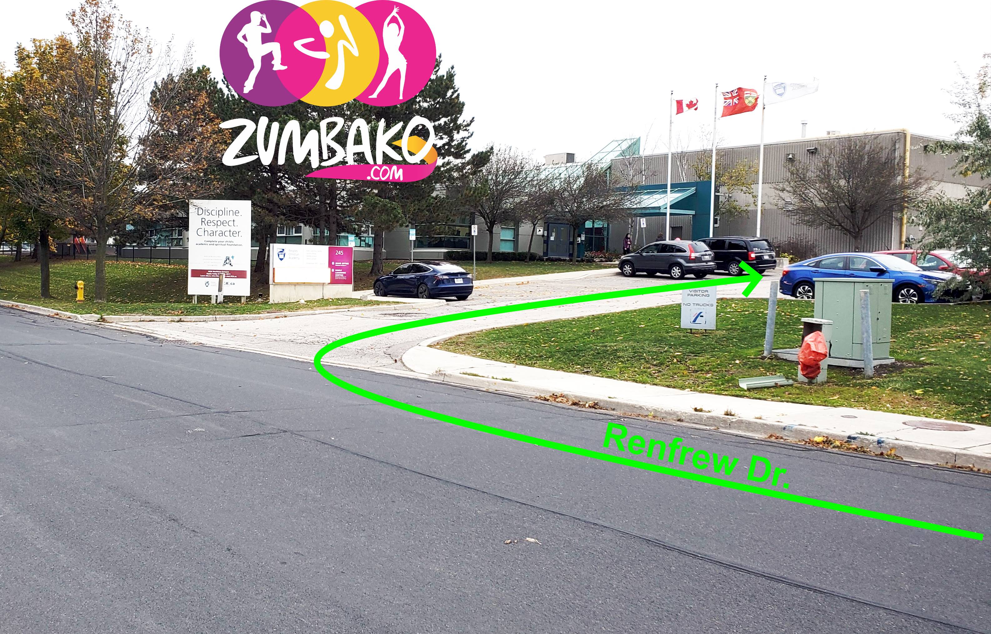 Zumba Ko PCA Map Part 1 | Zumba® Fitness in Richmond Hill & Markham